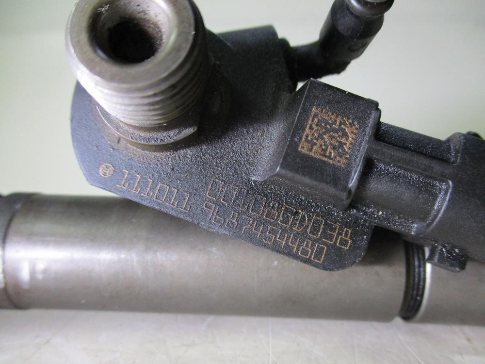 0445116043 BOSCH INIETTORE GASOLIO MOTORE LAND ROVER JAGUAR 2.2 TD4 ...