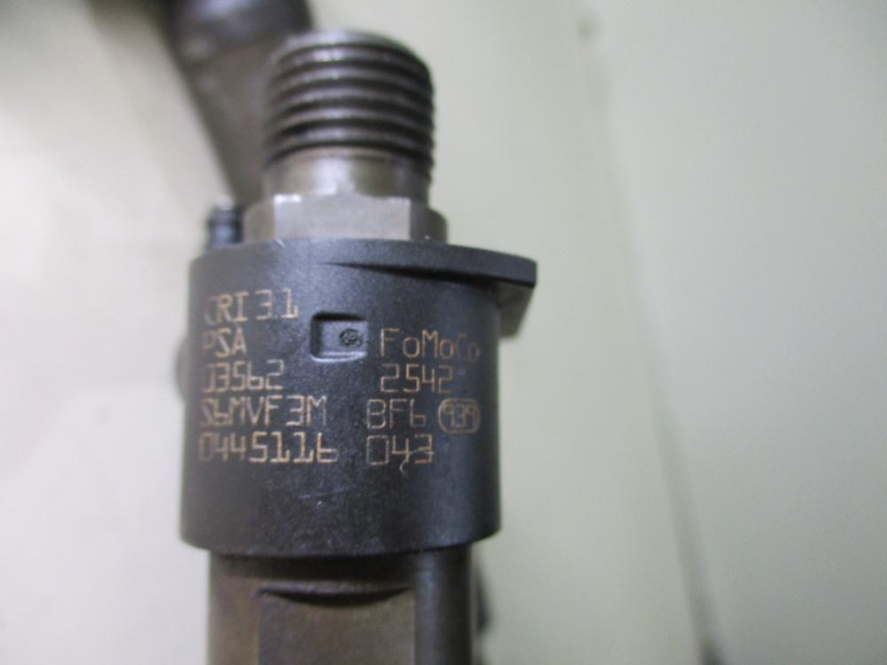 0445116043 BOSCH INIETTORE GASOLIO MOTORE LAND ROVER JAGUAR 2.2 TD4 ...