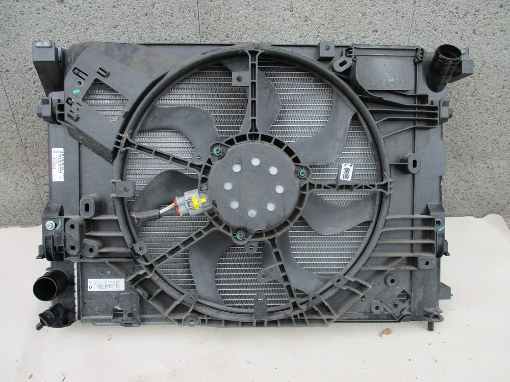 214810411R KIT RADIATORE ACQUA E CONDENSATORE VENTOLA RENAULT CLIO 1.0 ...